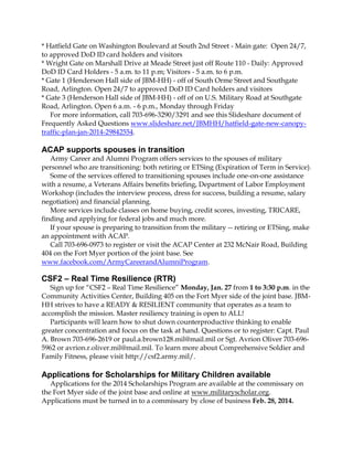 Jbm hh bulletin012214 | PDF