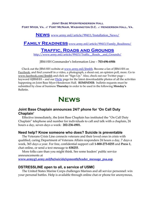 JBM-HH Bulletin September 16 | PDF