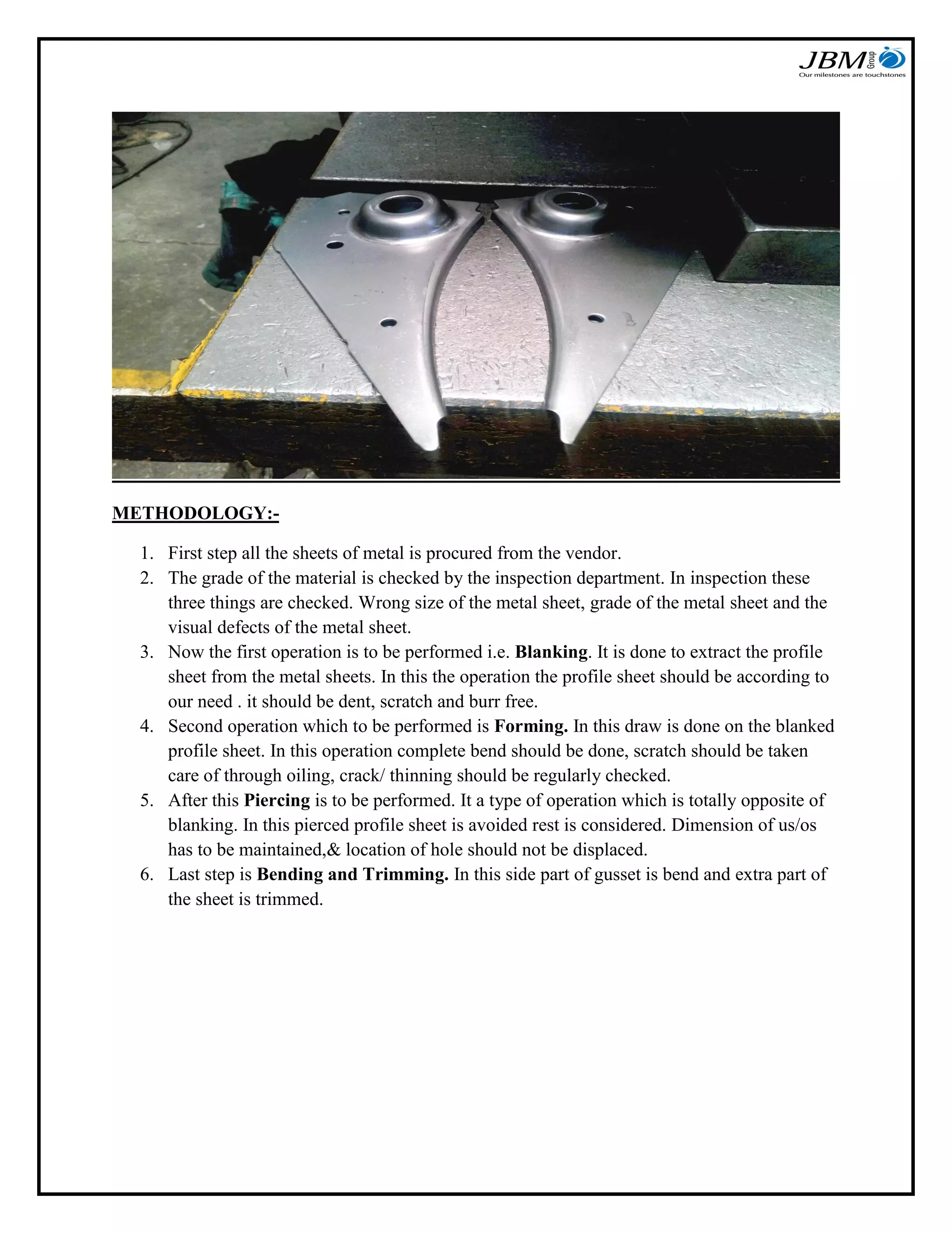 Summer training report on JBM | PDF