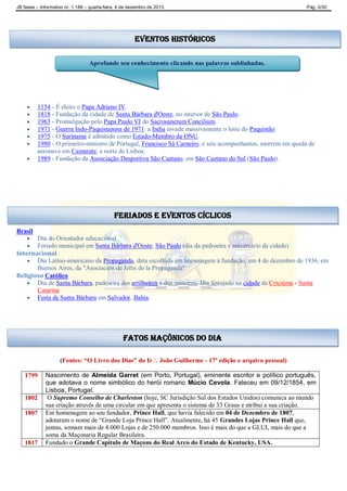 Jb news informativo nr. 2052 | PDF