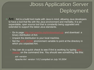 Jboss App Server | PPT