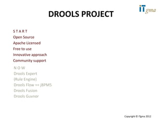 Jboss jbpm and drools 1 introduction to drools architecture | PPT