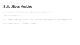 JBoss Modules Internal | PPT