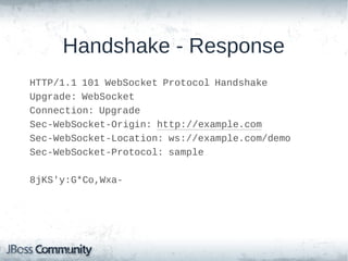WebSocket 기반 쌍방향 메시징 | PPT