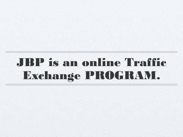 Jbp guide for beginners | PPT