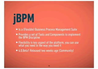 jBPM Introduction - JudCon Brazil 2013 | PDF