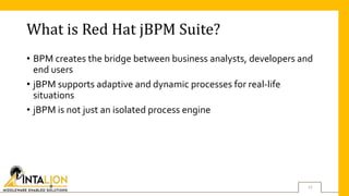 jBPM Suite admin workshop | PPT