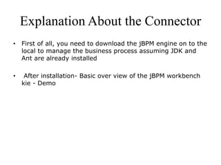 jBPM Connector | PPTX