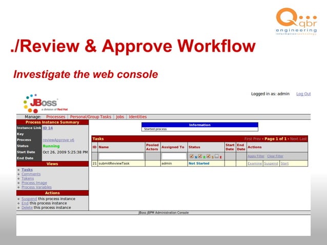 jBPM Overview & Alfresco Workflows | PDF