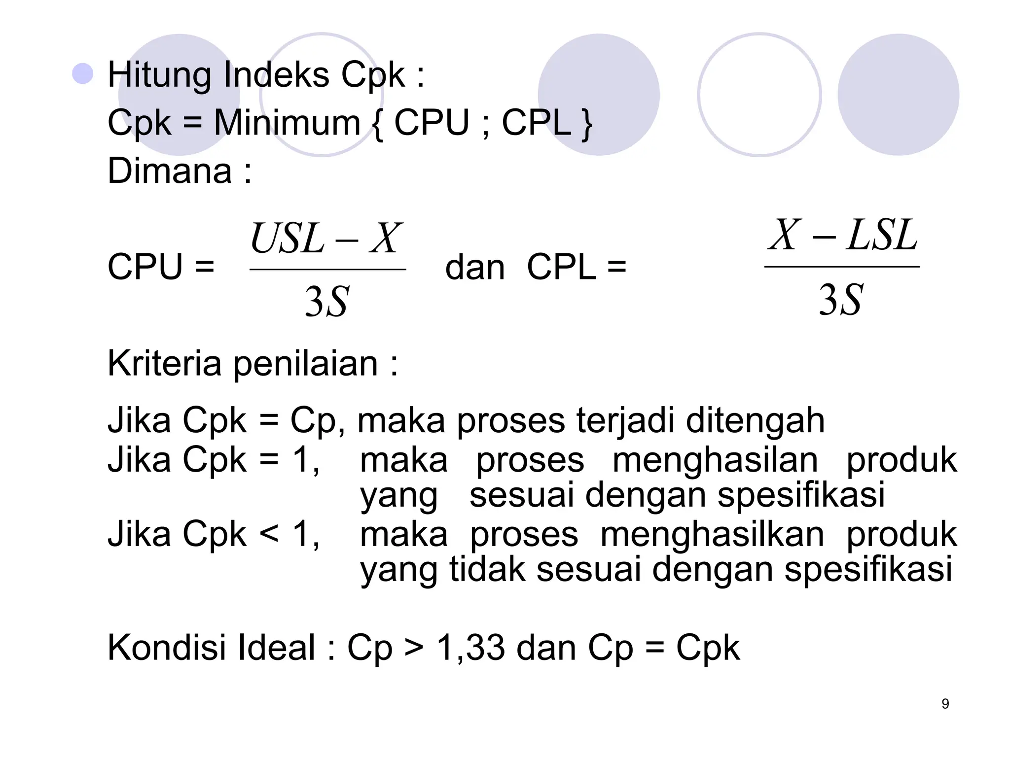 peta kendali variabel | PPT