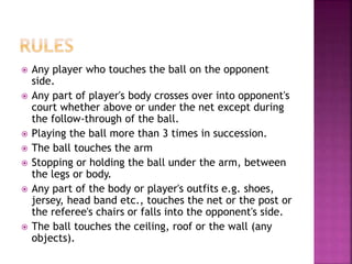 Sepak Takraw Rules | PPT