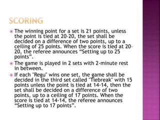 Sepak Takraw Rules | PPT
