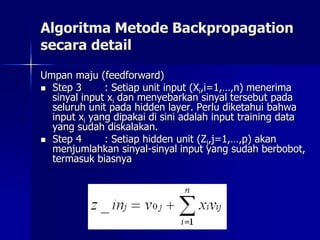 backpropagation | PPTX
