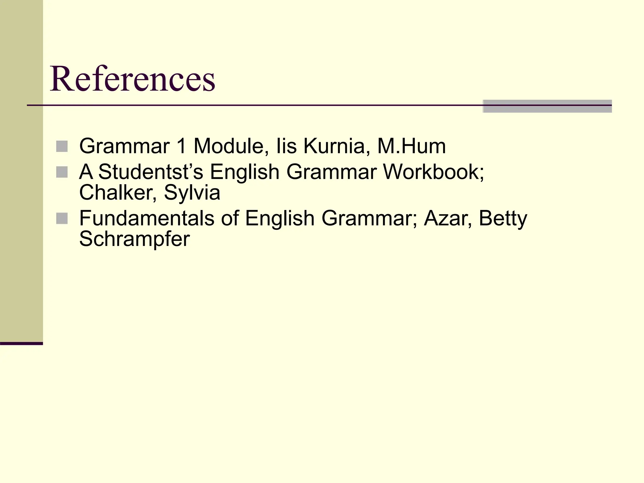Patterns of Sentences | PPT