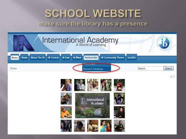 Building the Virtual School Library | PPT