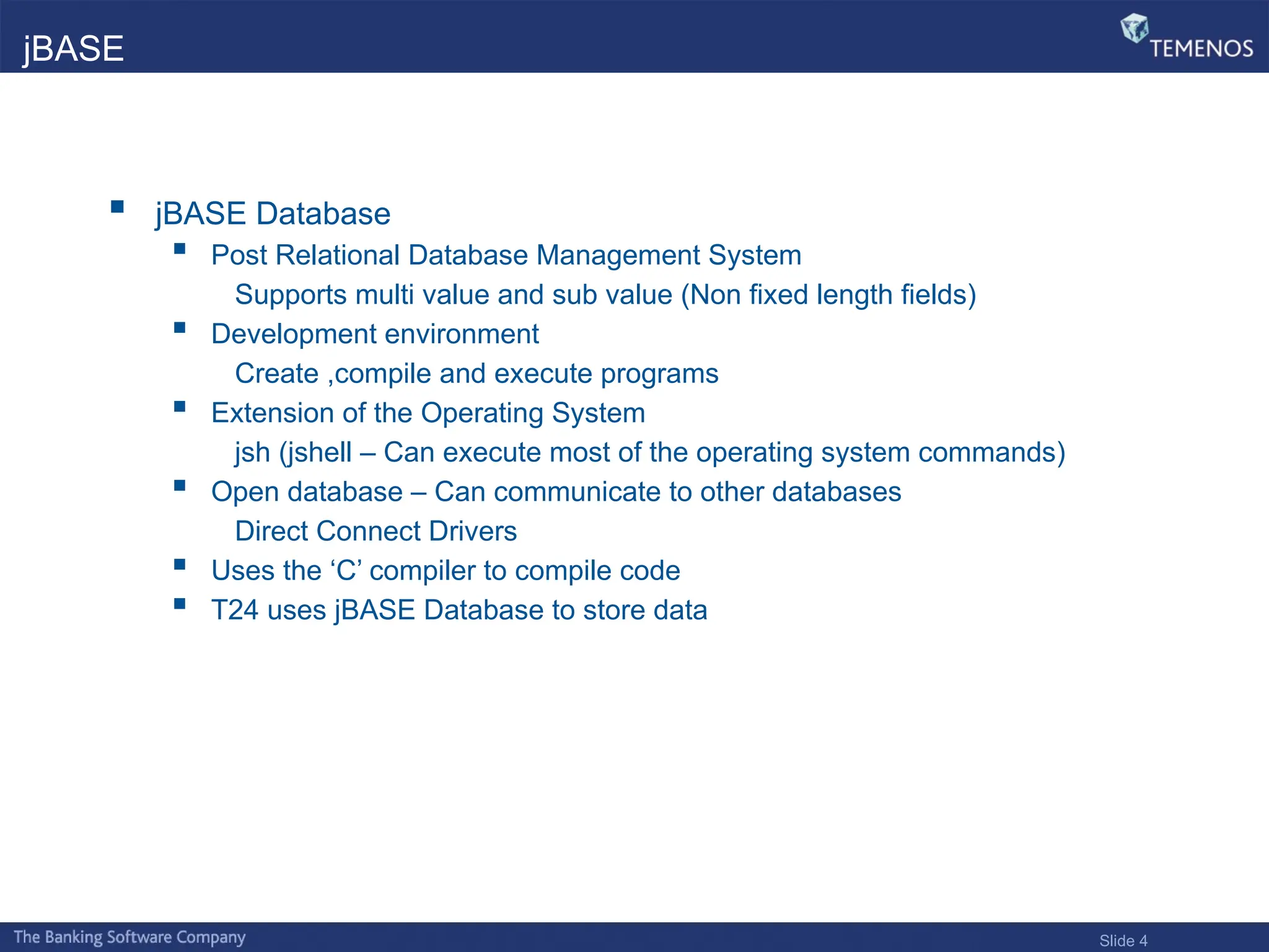 JBS1.Introduction To jBASE Database - R15.pptx