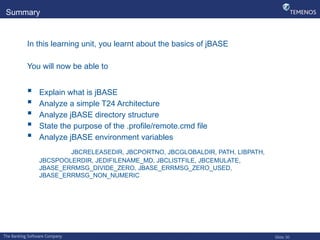JBS1.Introduction To jBASE Database - R15.pptx