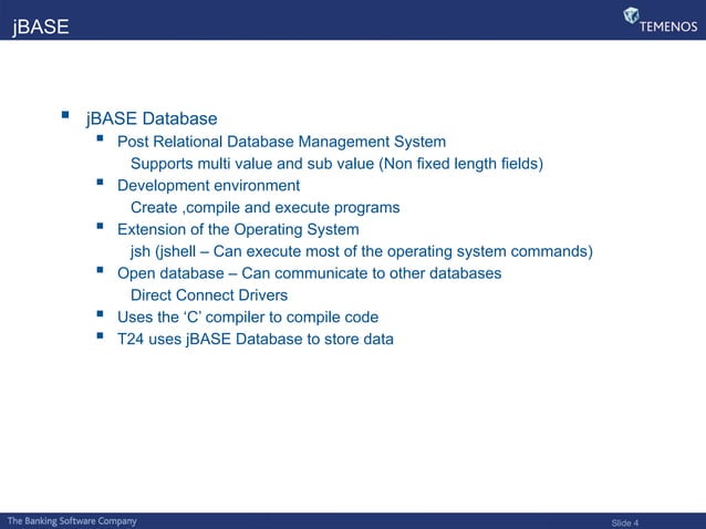 JBS1.Introduction To jBASE Database - R15.pptx