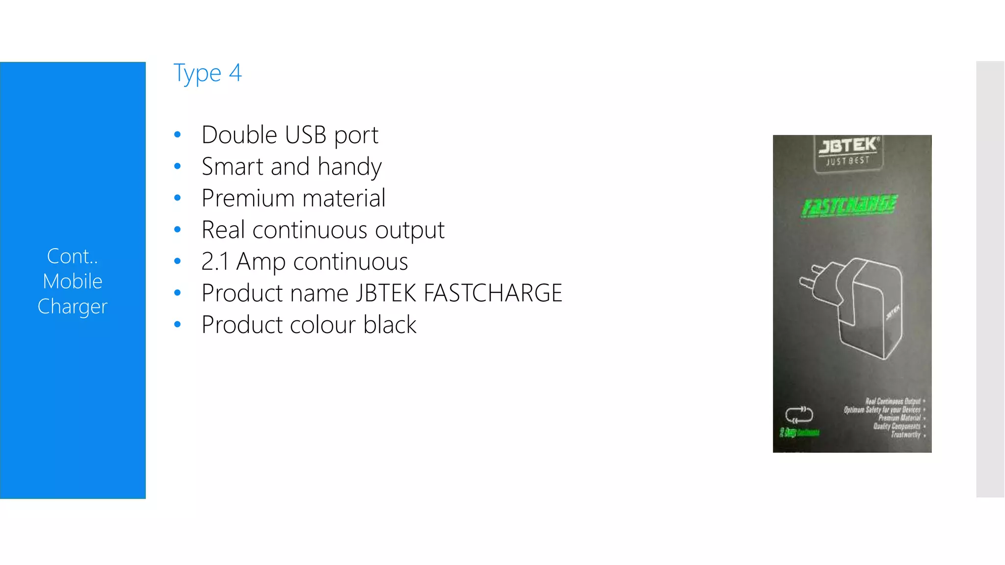 JBTEK Products Detail ppt | PPTX