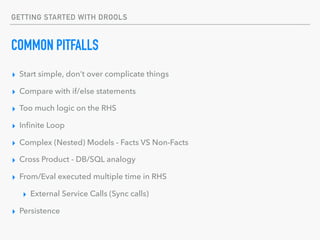Getting Started With #Drools 6 Slides - JBUG Denmark | PPT