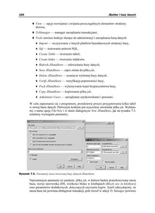 JBuilder i bazy danych | PDF | Databases | Computer Software and Applications