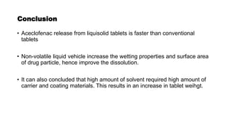 Formulation and Evaluation of Aceclofenac Liquisolid Tablets - jounal ...