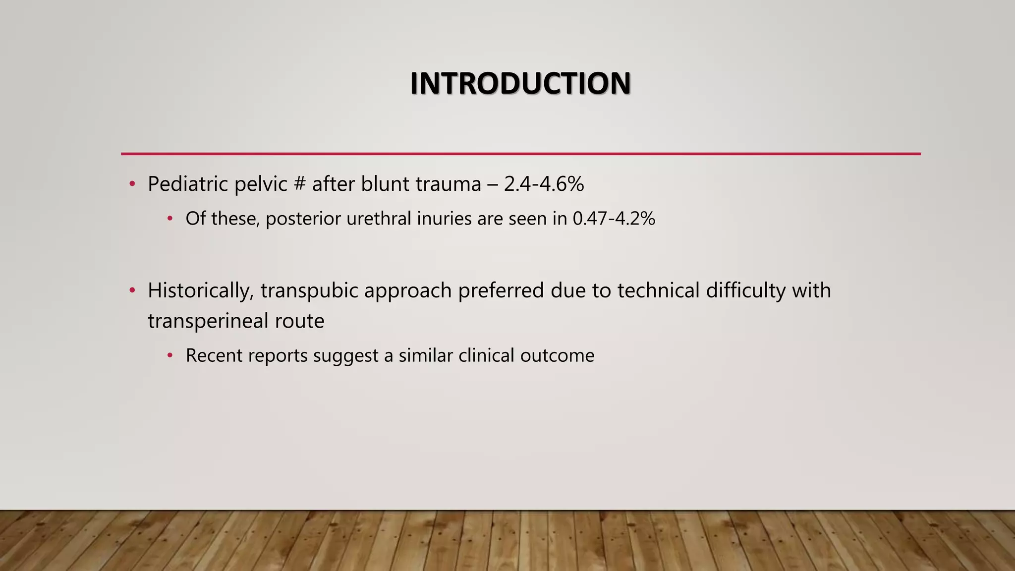 Surgical outcomes of post traumatic posterior urethral strictures in ...