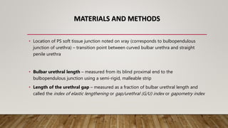 Surgical outcomes of post traumatic posterior urethral strictures in ...
