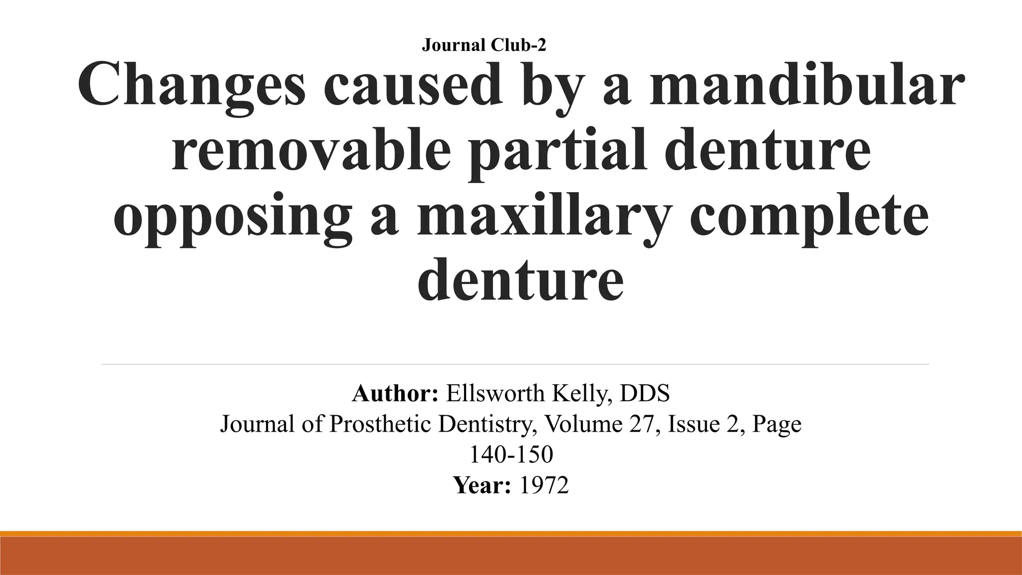 Kelly's combination syndrome and its management | PPTX