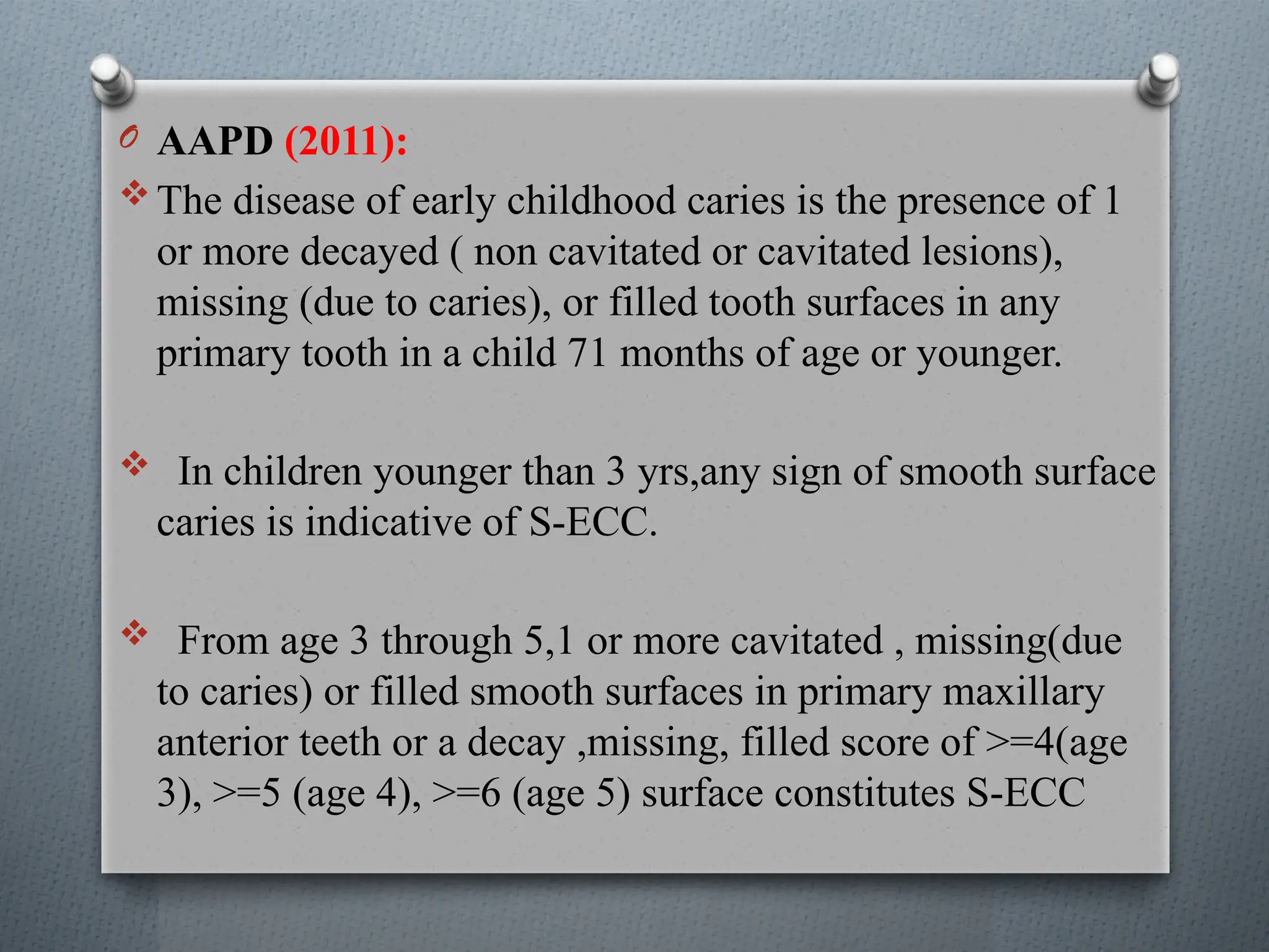prevalance of early childhood caries and asssociation with feeding ...