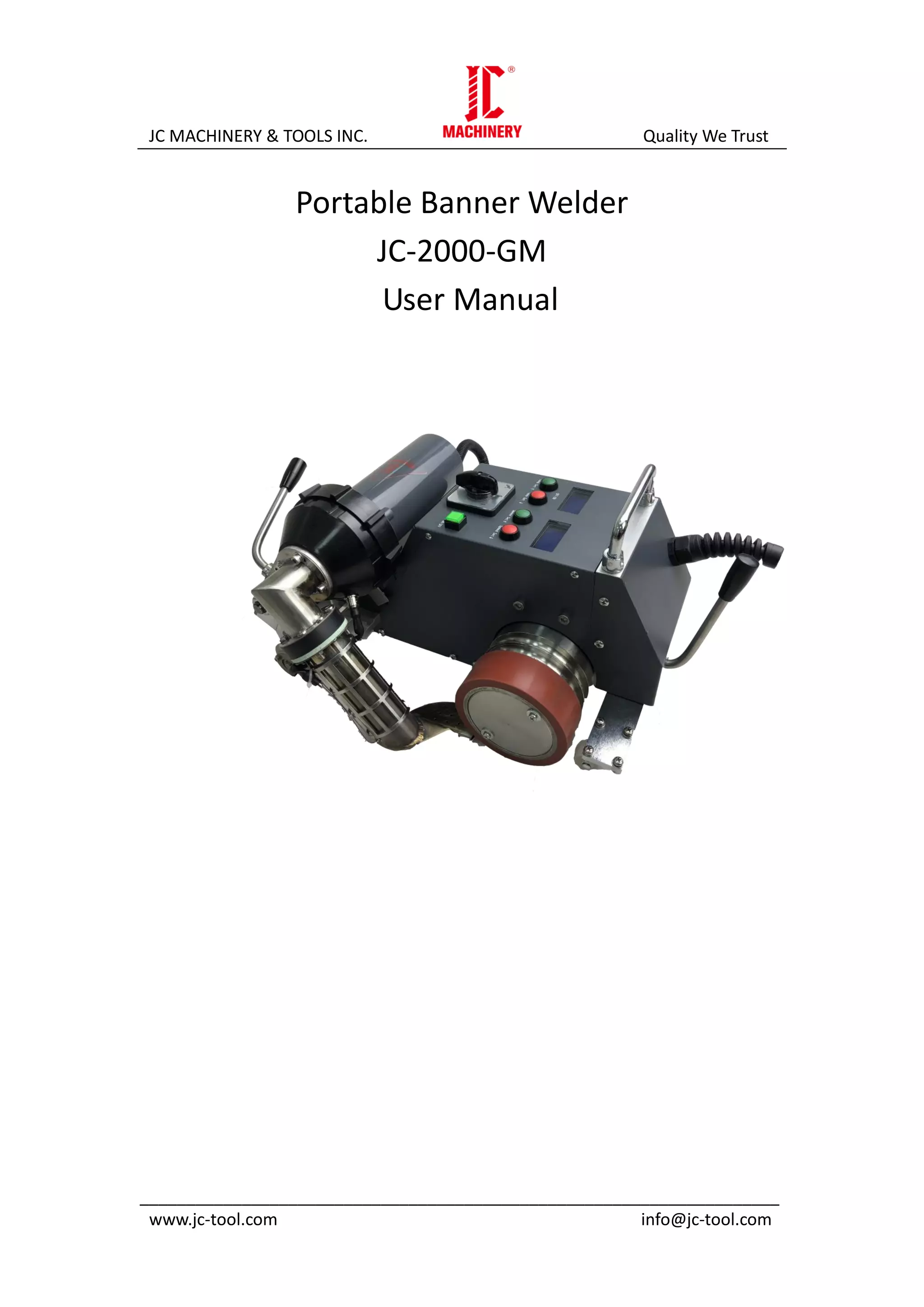 Banner Welding Equipment | PDF