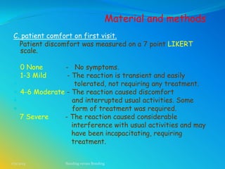 Banding versus bonding of molar bands in fixed Orthodontic treatment ...