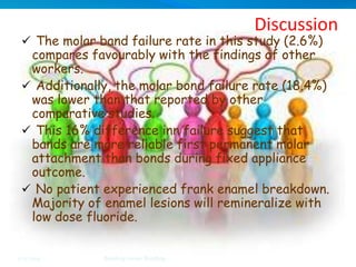Banding versus bonding of molar bands in fixed Orthodontic treatment ...