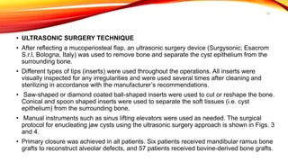 Journal Club on Clinical comparison of ultrasonic surgery and ...
