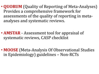 Critical appraisal of a journal article | PPTX