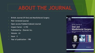 Journal Club of Maxillofacial Surgery 1.pptx