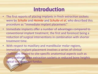 Journal Club On Pre-extractive Interradicular Implant Bed Preparation ...