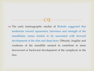 Ricketts arcial growth curve | PPTX
