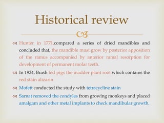 Ricketts arcial growth curve | PPTX