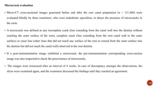 Micro-computed tomographic assessment of dentinal microcrack formation ...
