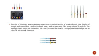 Micro-computed tomographic assessment of dentinal microcrack formation ...