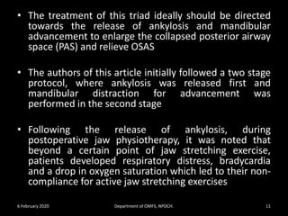 Journal Club New protocol to prevent TMJ reankylosis and potentially ...