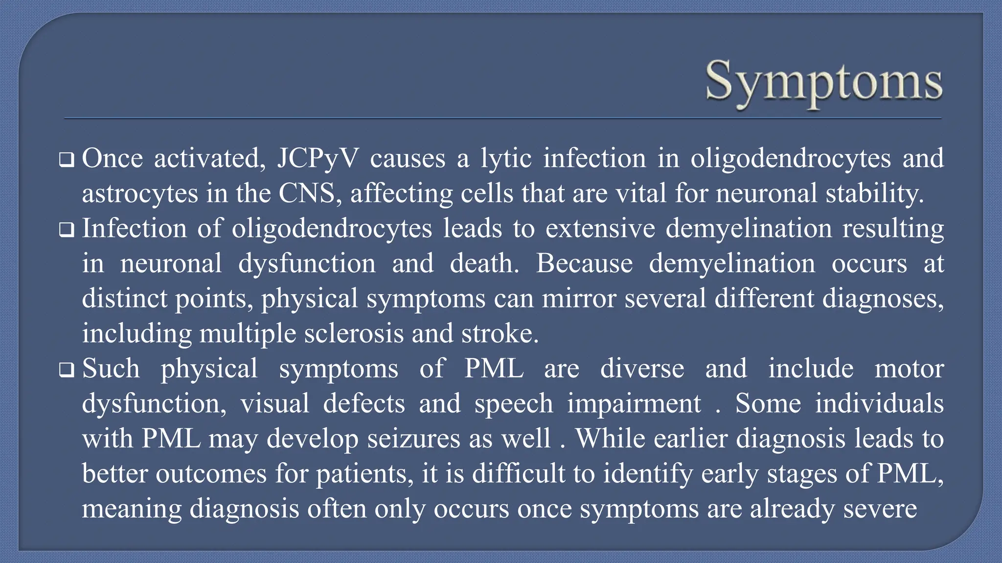 POLYOMAVIRIDEA JC VIRUS - Structure and disease( pathogenesis ...