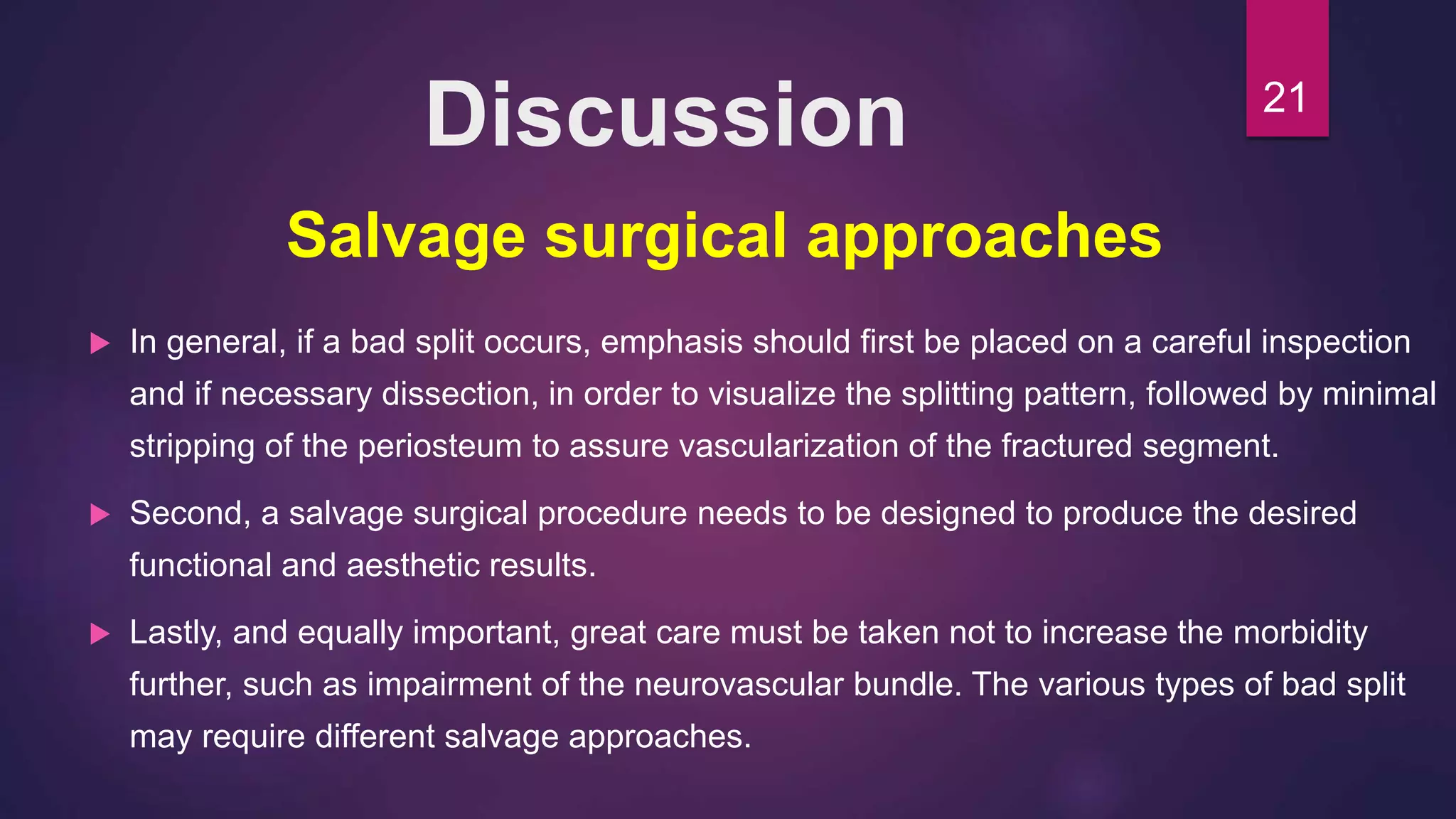 Journal Club Bad splits in bilateral sagittal split osteotomy ...
