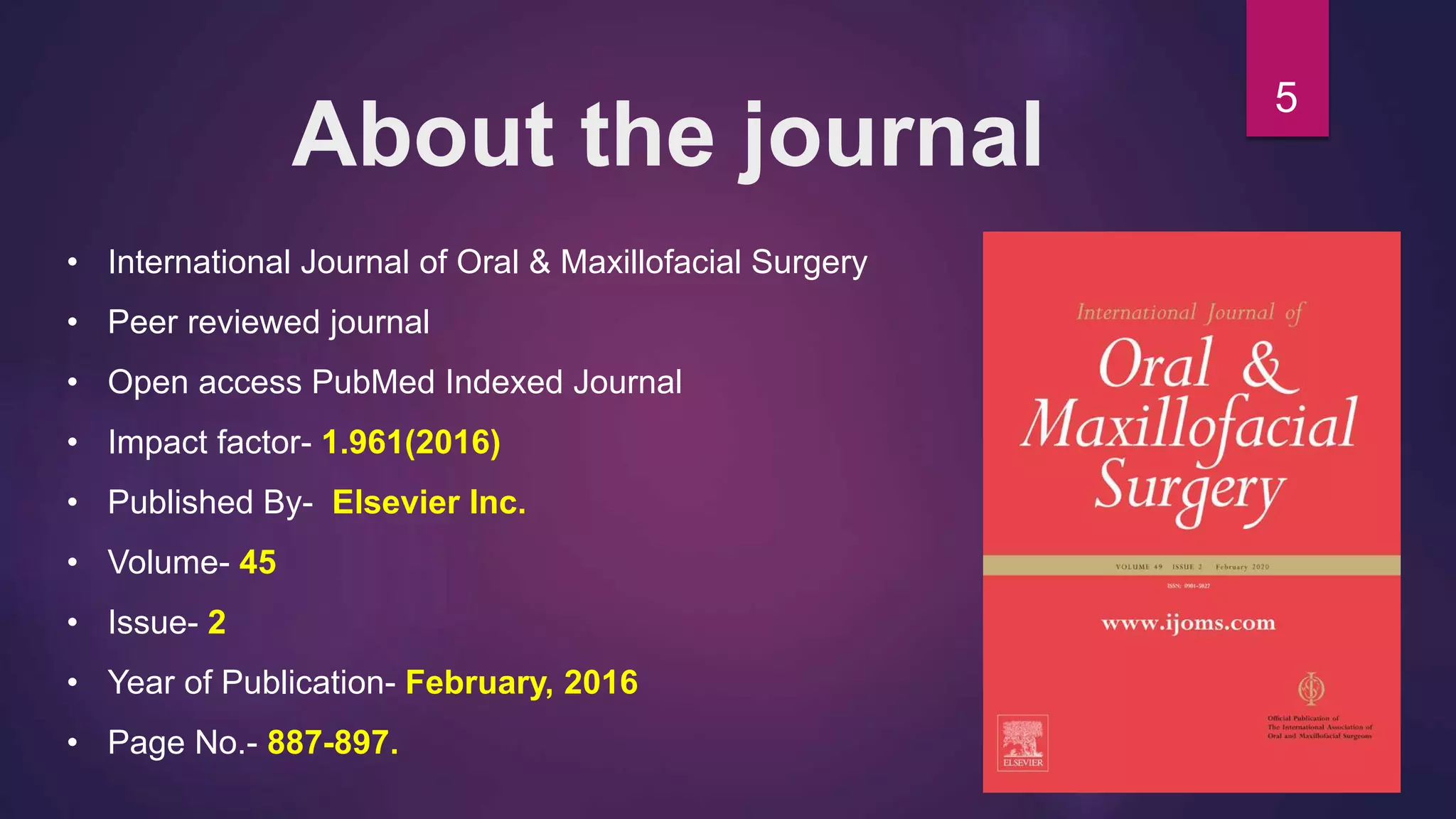 Journal Club Bad splits in bilateral sagittal split osteotomy ...