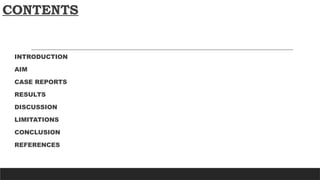 cemental tear on maxillary anterior incisors a description of clinical ...