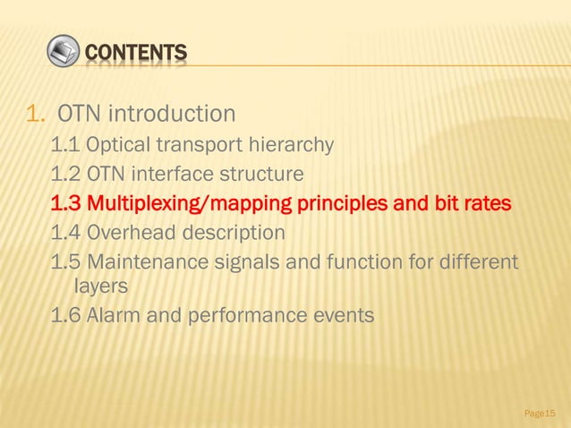 OTN for Beginners | PPTX | Computer Networking | Computing