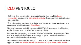 Osteoradionecrosis of the jaws the modern management | PPT
