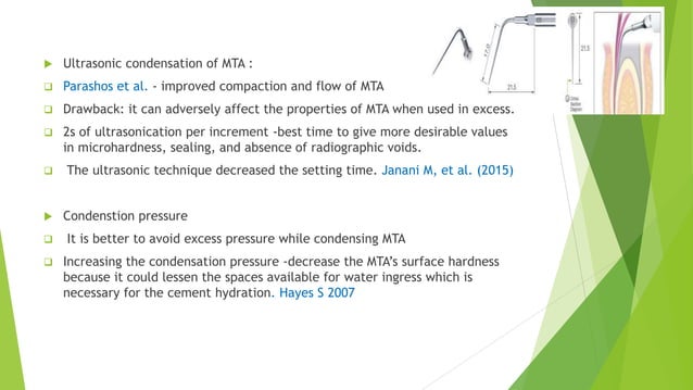 MTA USE IN PEDIATRIC DENTISTRY: LITERATURE REVIEW | PPTX | Dental ...