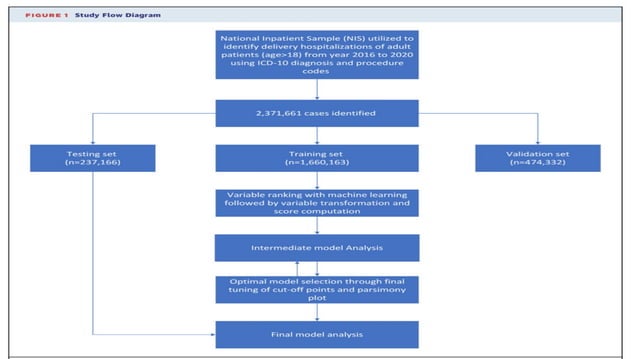 A machine learning risk prediction model for acute peripartum ...